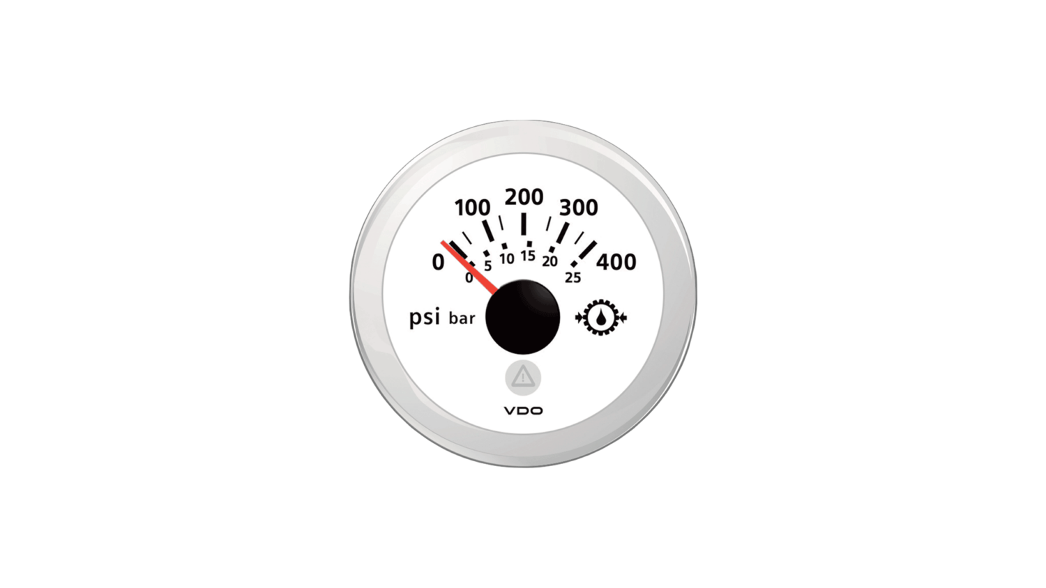 VL 30 BAR TRANSMISSION OIL PRESSURE 52 mm - Uflex